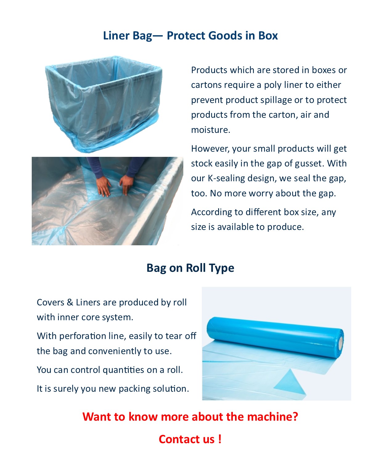 Plastic Bag Making Machine - Zipper, Pouch, Bag on Roll | PAL